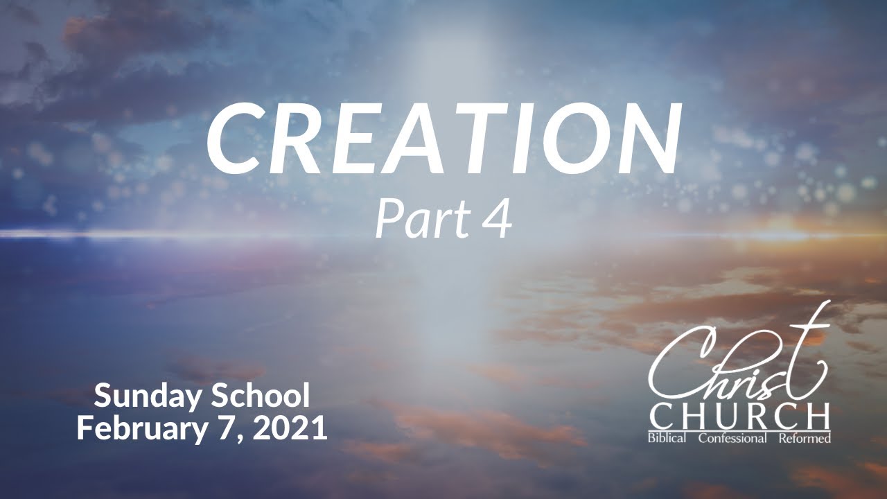 February 7, 2021 - Creation, Part 4 - Rev. John Canales - YouTube