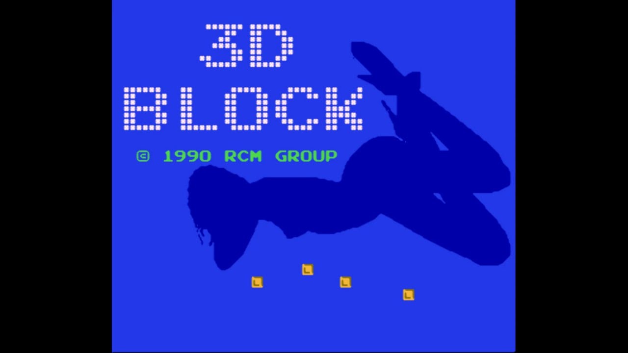 3D Block (8bit game) - YouTube