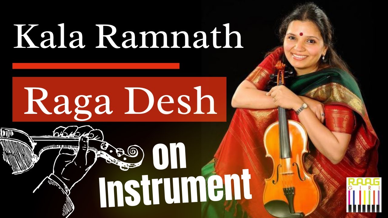 Raga Desh Composition on Violin by Kala Ramnath🧵 Live Music 🎶 Mewati ...
