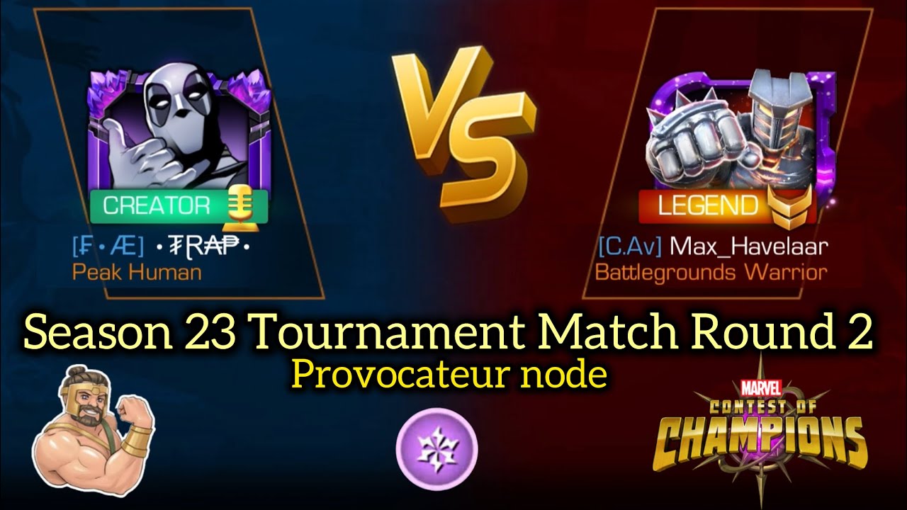 ROUND 2! BATTLEGROUNDS SEASON 23 TOURNAMENT MATCH! PROVOCATEUR NODE ...