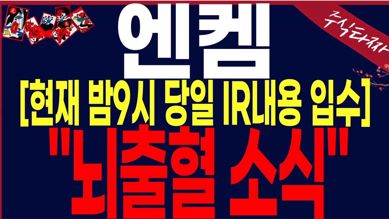 엔켐 주가분석 긴급공시 심장마비소식월요일은 이가격에 대응하셔야 합니다5월까지는 무조건 그들처럼 기계적으로 엔켐 엔켐주가전망 엔켐주식 엔켐주가