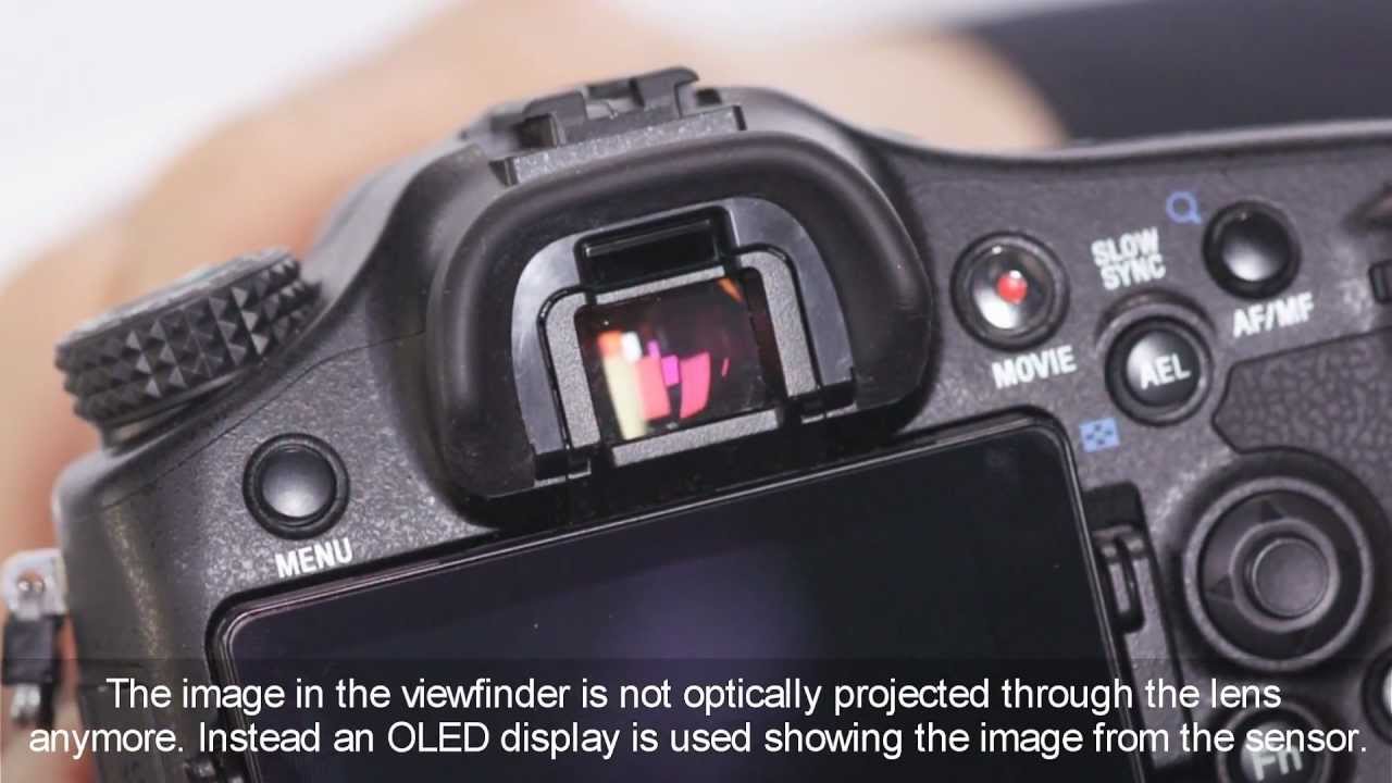 Sony Alpha 77- First look review - YouTube