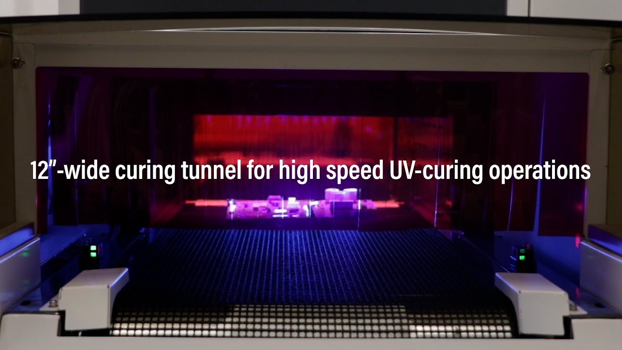 UVCS V3.0 LED Conveyor for High Speed UV-Curing Operations | Teaser - YouTube