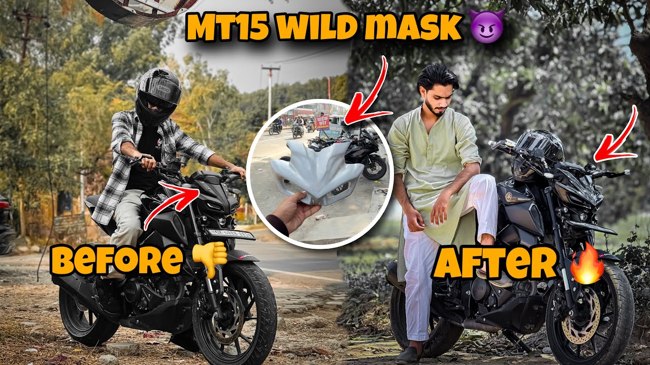 Mt15 wild mask || Mt15 modification || Black panther modifed || - YouTube