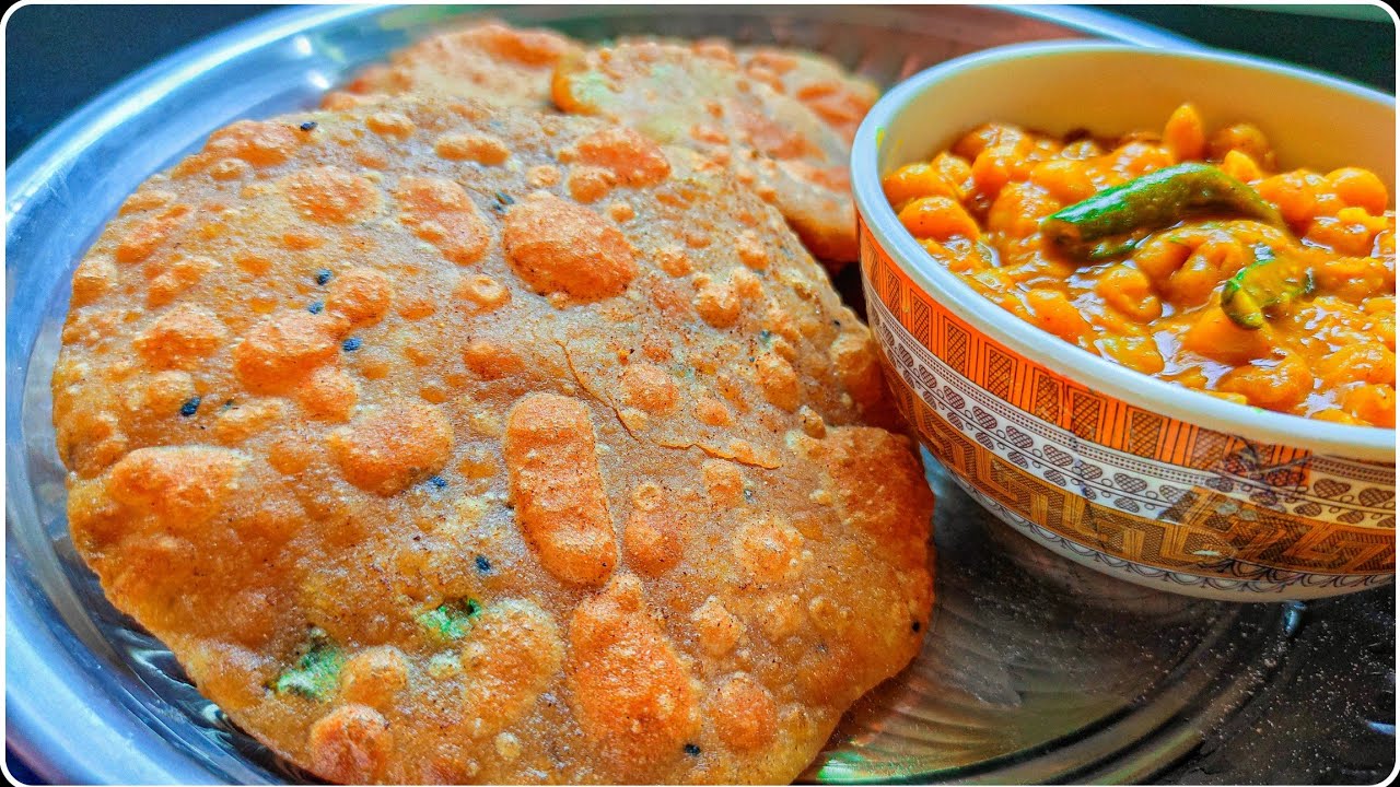 Alur kochuri - Alur kochuri recipe bangla - Aloo puri Recipe - Stuffed ...