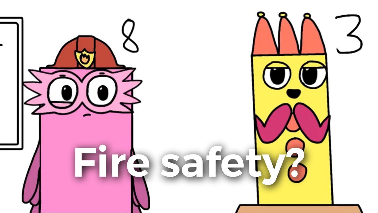 Numberblocks | Fire Safety Meme - YouTube