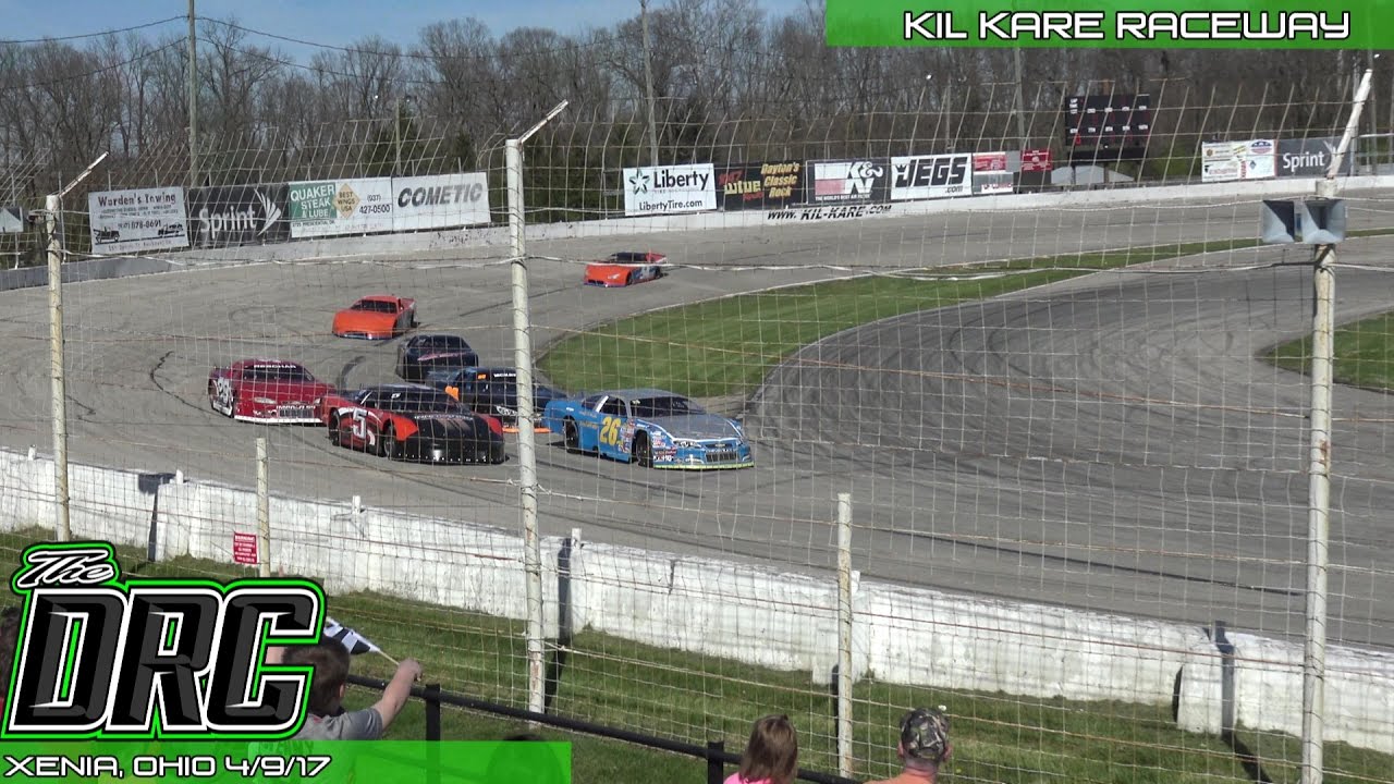 Kil Kare Raceway | 4.9.17 | Late Models | Heat - YouTube