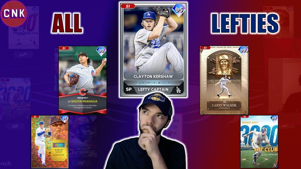 I USED ALL LEFTIES IN MLB THE SHOW - YouTube