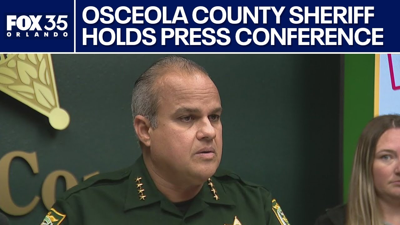 LIVE: Osceola County Sheriff Office - Press Conference - YouTube