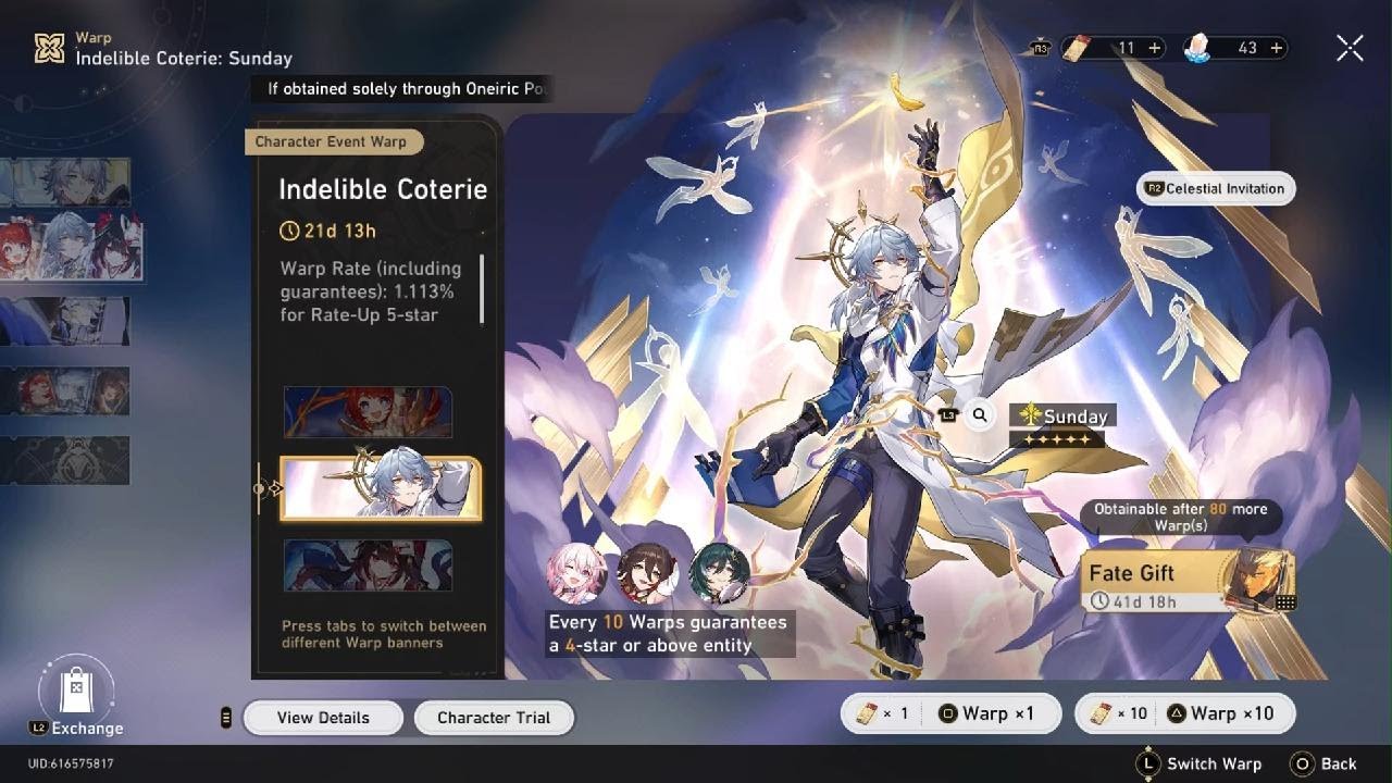 Honkai: Star Rail pulling e2 sunday and phainon - YouTube