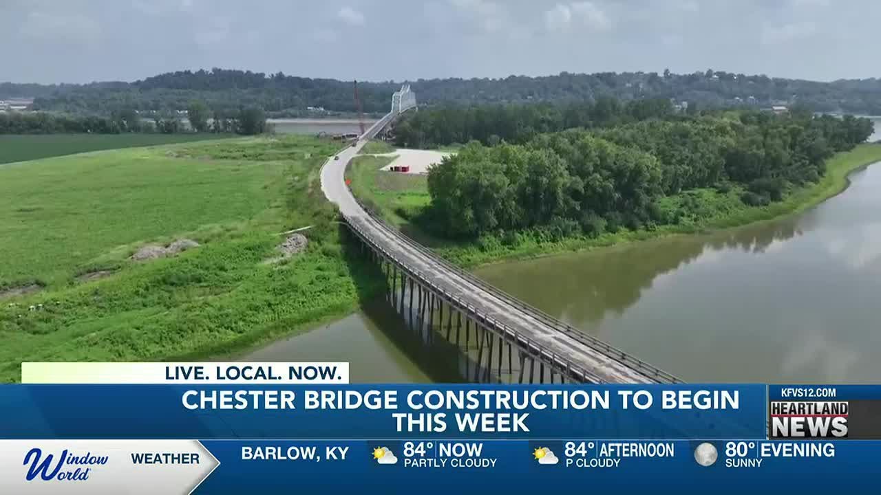 Chester Bridge construction to begin this week - YouTube