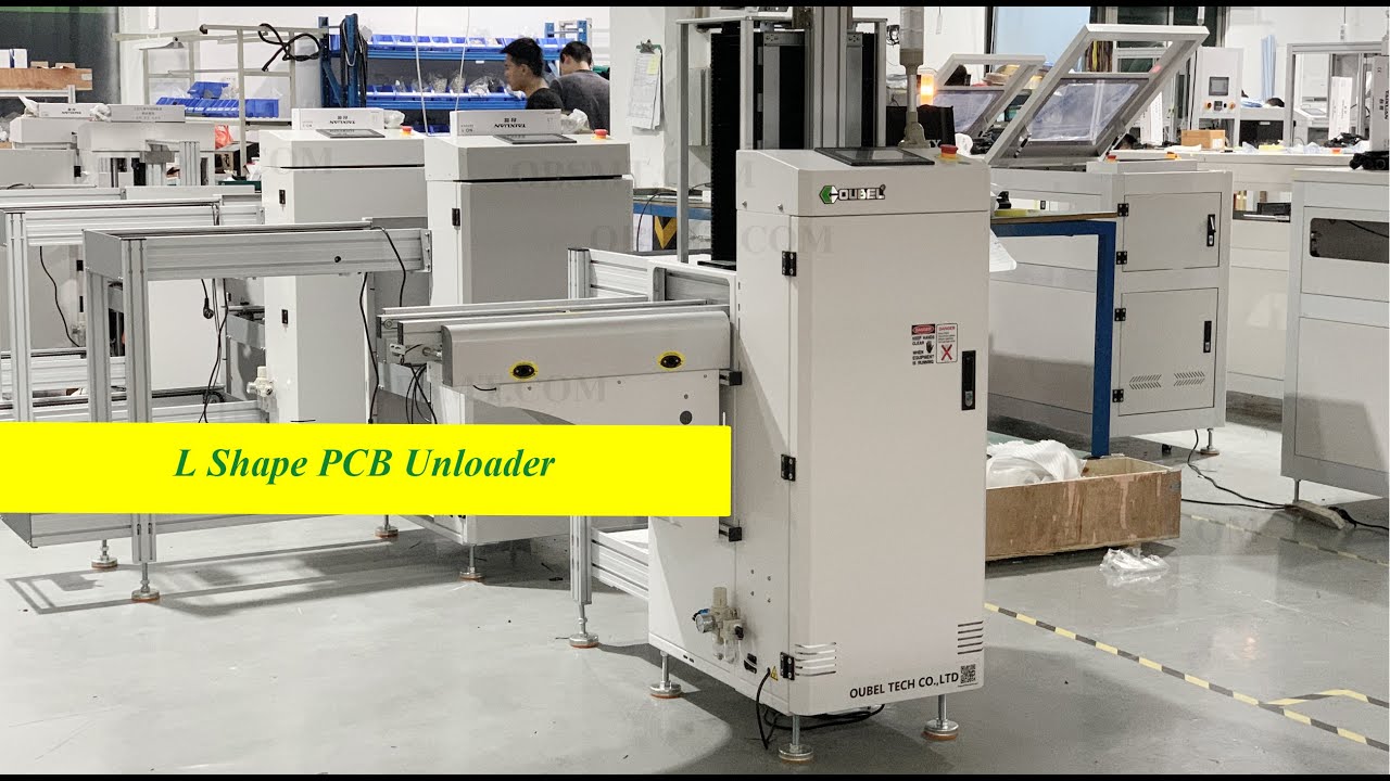 PCB Magazine Unloader,SMT PCB Unloader,L Shape PCB Unloader,SMT Line ...