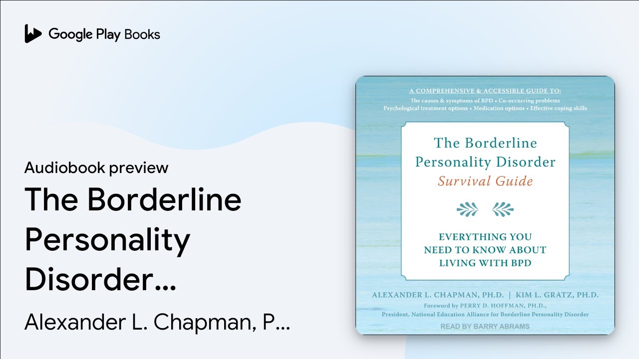 The Borderline Personality Disorder Survival… by Alexander L. Chapman ...