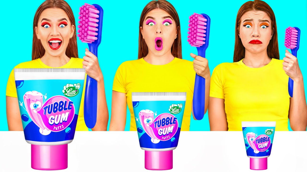 Thử thách Tấm Lớn, Vừa Và Nhỏ | Buồn Cười Chiến Tranh Nhà Bếp BooBoom ...