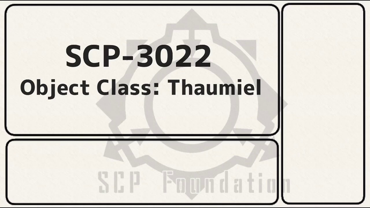 【ゆっくり】SCP-3022「気持ち的に引っ掛かる」【8割再投稿】 - YouTube