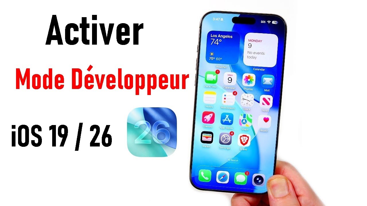 Comment Activer Le Mode Développeur Ios 26 Youtube