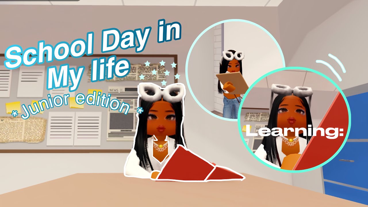 A school day in my life *Junior edition * | Berry avenue rp | Bloxy ...