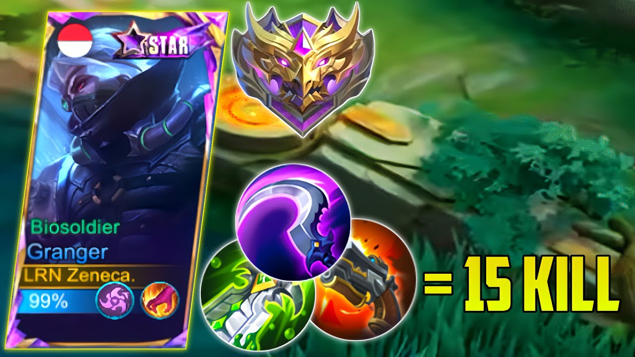 15 KILL !! Build Granger Tersakit 2023 | Top Global Granger Item ...