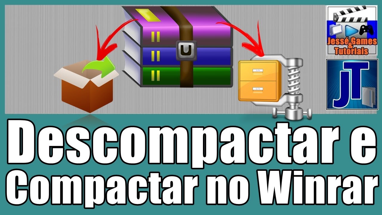 Como Compactar e Descompactar Arquivos/Pasta no Winrar (Fácil e Rápido ...