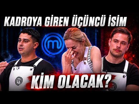 Masterchef ana kadroya giren 3 isim kim olacak ❓ cansu neden avladı😭
