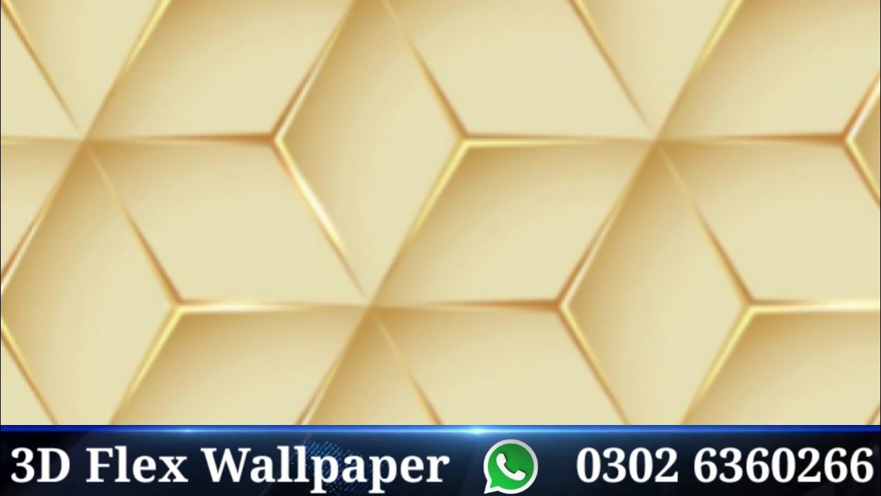 3D Flex Wallpaper - YouTube