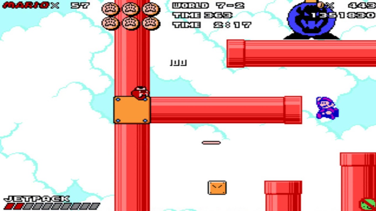 Super Mario Bros Dimensions 100% - World 7 - YouTube