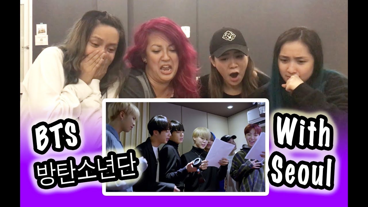 [KPOP REACTION] BTS 방탄소년단 -- WITH SEOUL - YouTube