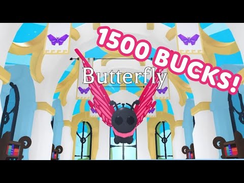 consiguiendo la nueva pet mariposa en adopt me! / roblox - YouTube