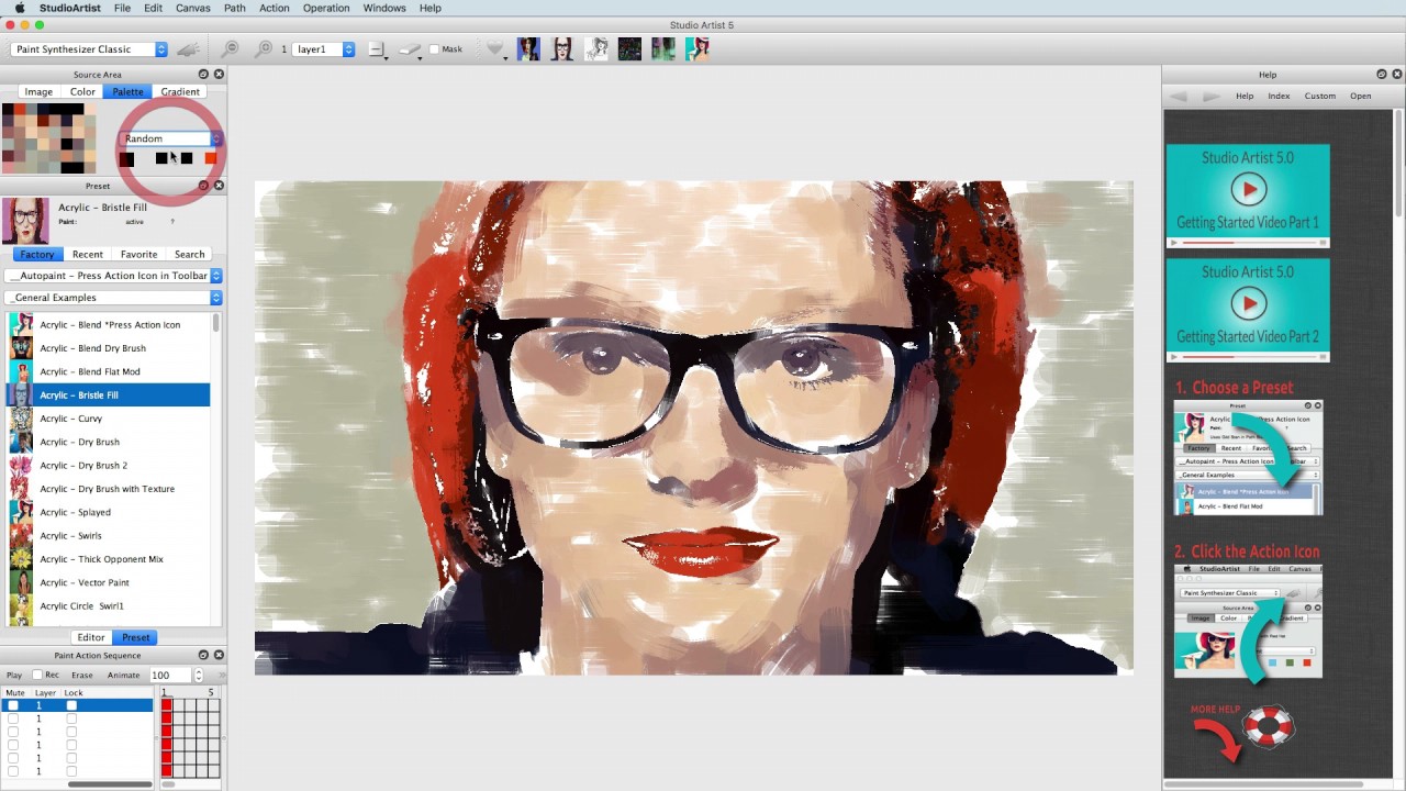 Source Area Basics in Studio Artist 5.0 - YouTube