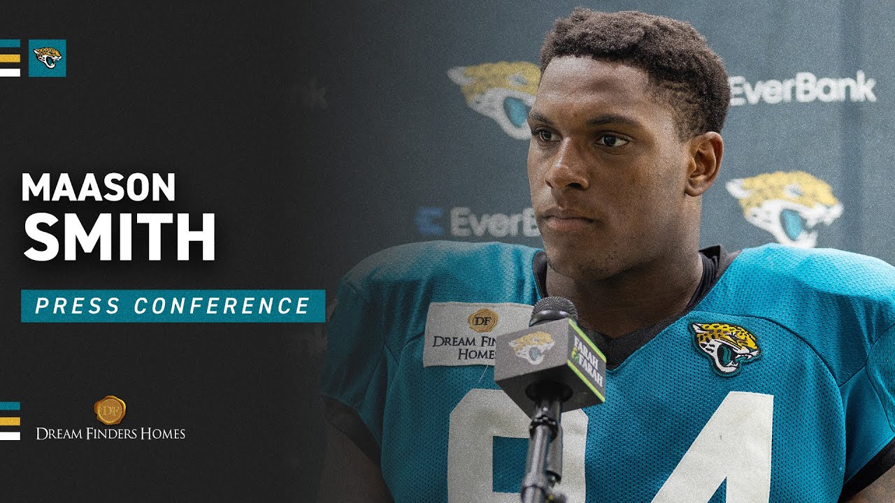DT Maason Smith on Rookie Season Goals | Press Conference ...