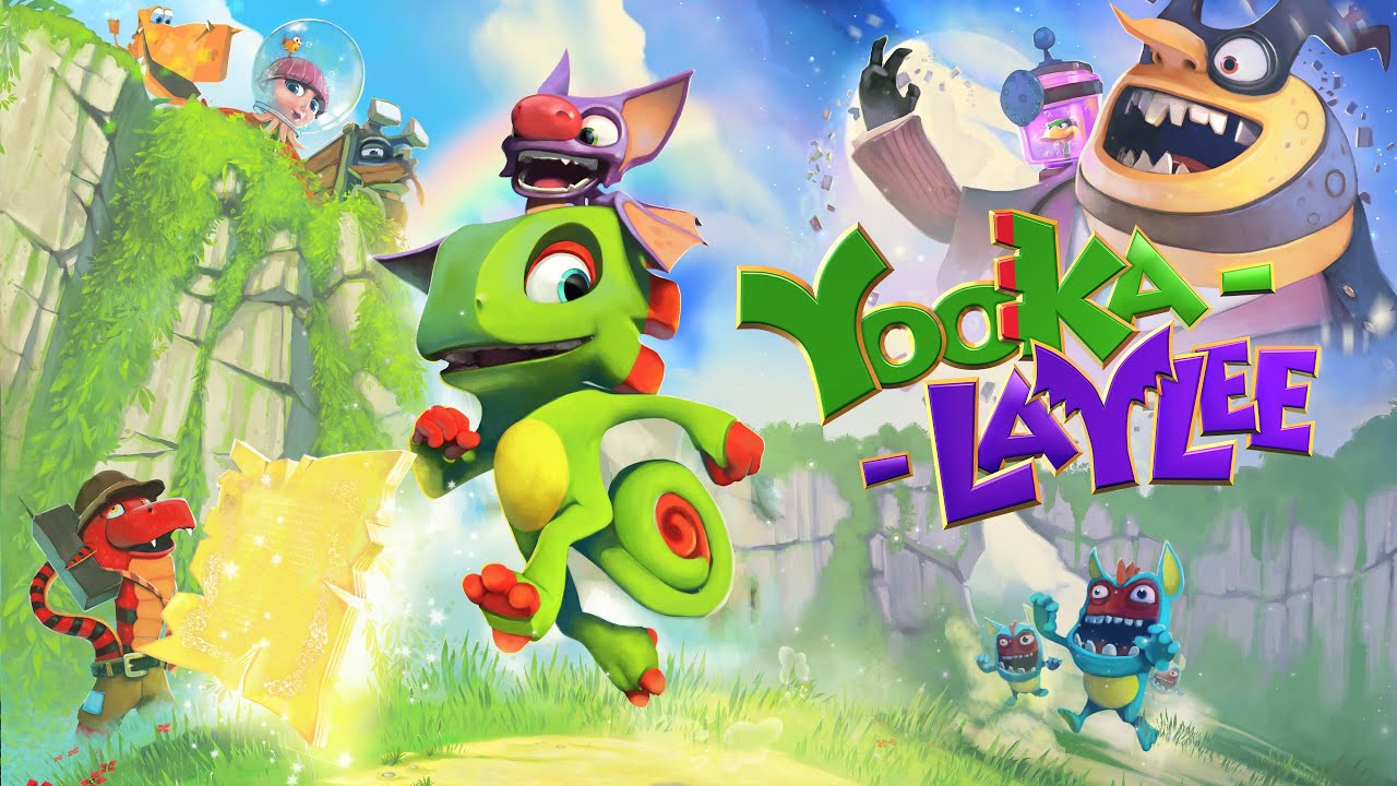 001 - 便色龍 | [PC] 尤卡萊莉大冒險 (Yooka-Laylee) - YouTube