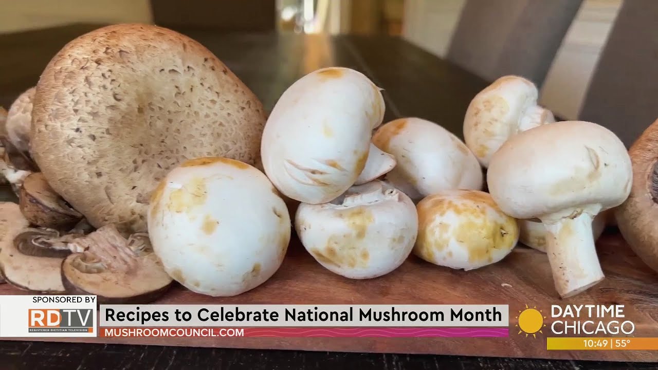 Recipes to Celebrate National Mushroom Month - YouTube