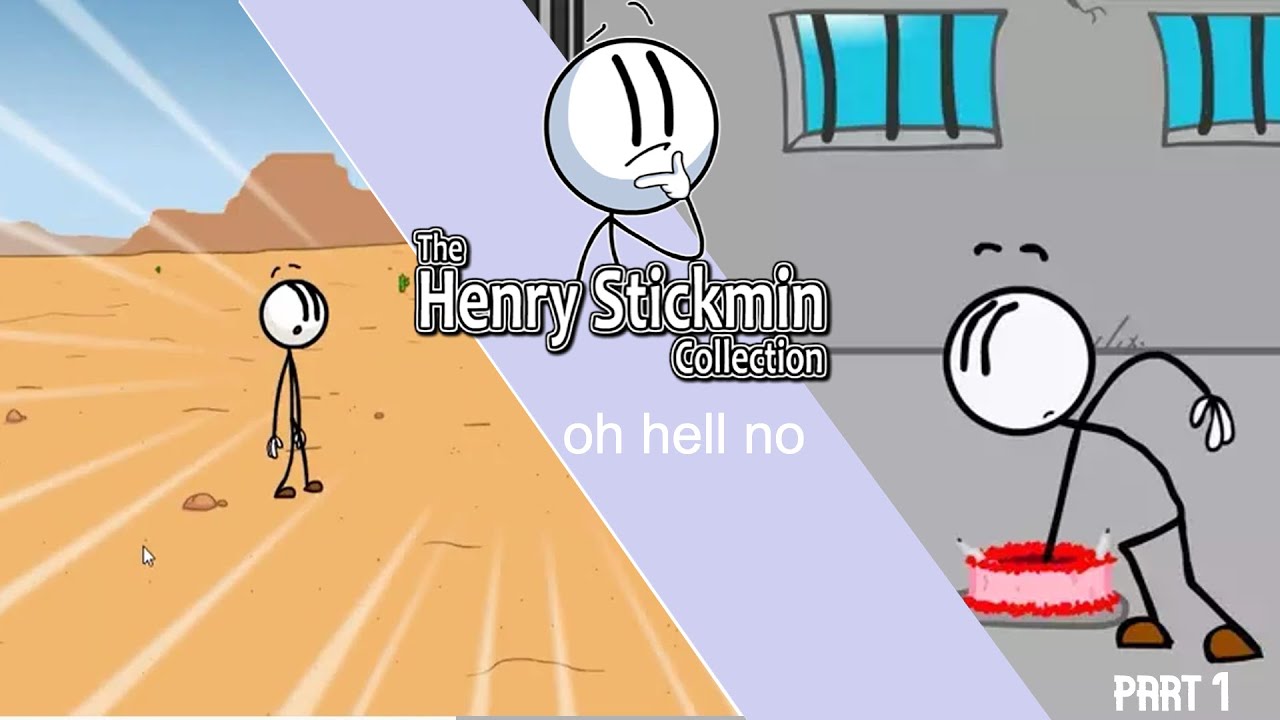 this is actually funny | The Henry Stickmin Collection (Part 1) - YouTube