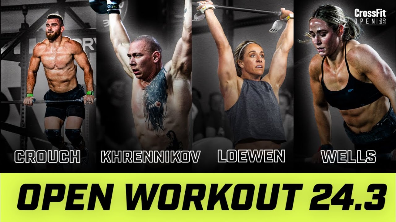 Crouch, Khrennikov, Loewen, and Wells — Open Workout 24.3 - YouTube
