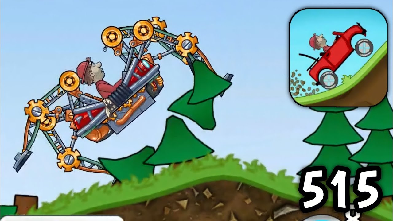 Hill Climb Racing - Gameplay Walkthrough Part - 515 Carantula/Forest ...