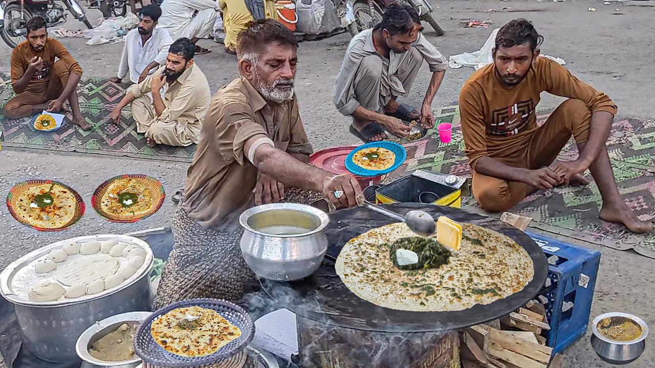 THE REAL TASTE OF PAKISTANI BREAKFAST | LOCAL FOOD TOUR | MORNING ...