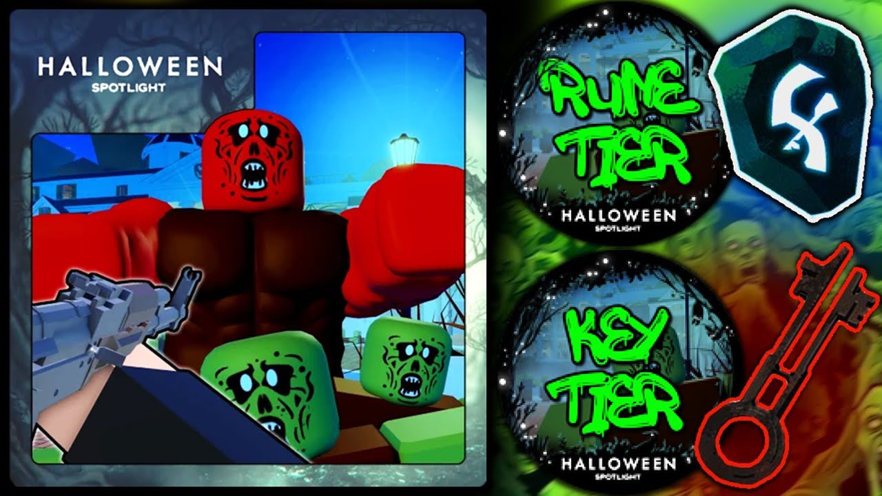 EVENT! HOW TO GET Rune & Key FROM Weird Gun Game! (ROBLOX Halloween ...