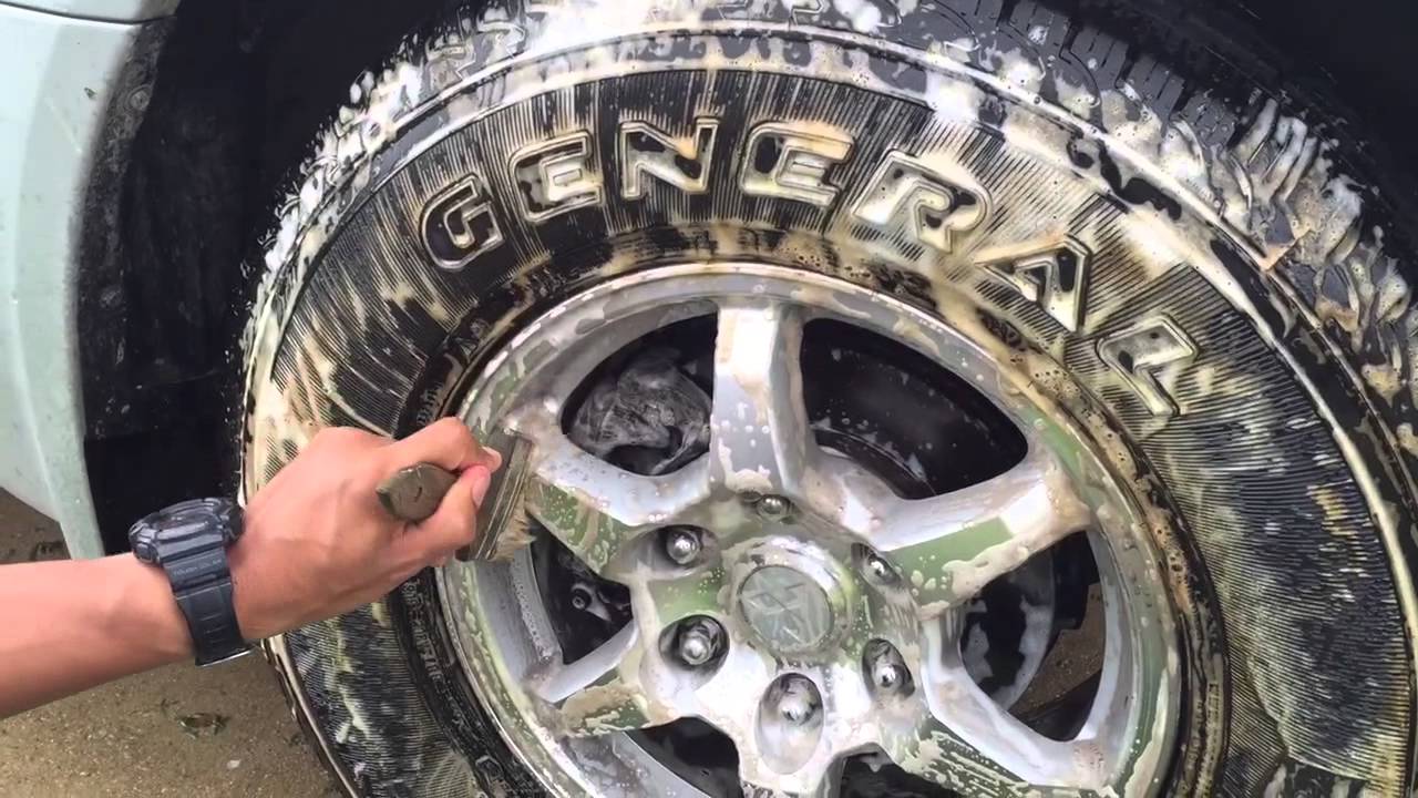 How to clean your wheels and tires - YouTube