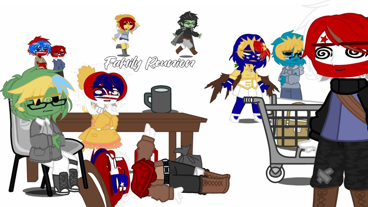 The US state family reunion|[If the states were people]|Statehumans ...