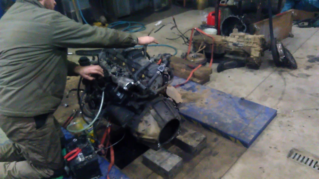 First start 1kz-te mechanical pump - YouTube