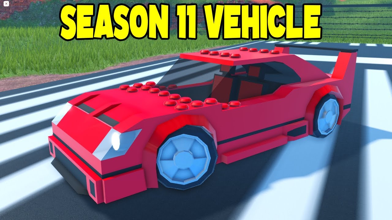 JAILBREAK SEASON 11 VEHICLE (Jailbreak Bloxy) - YouTube