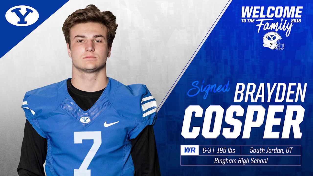 National Signing Day 2018 - Brayden Cosper - YouTube