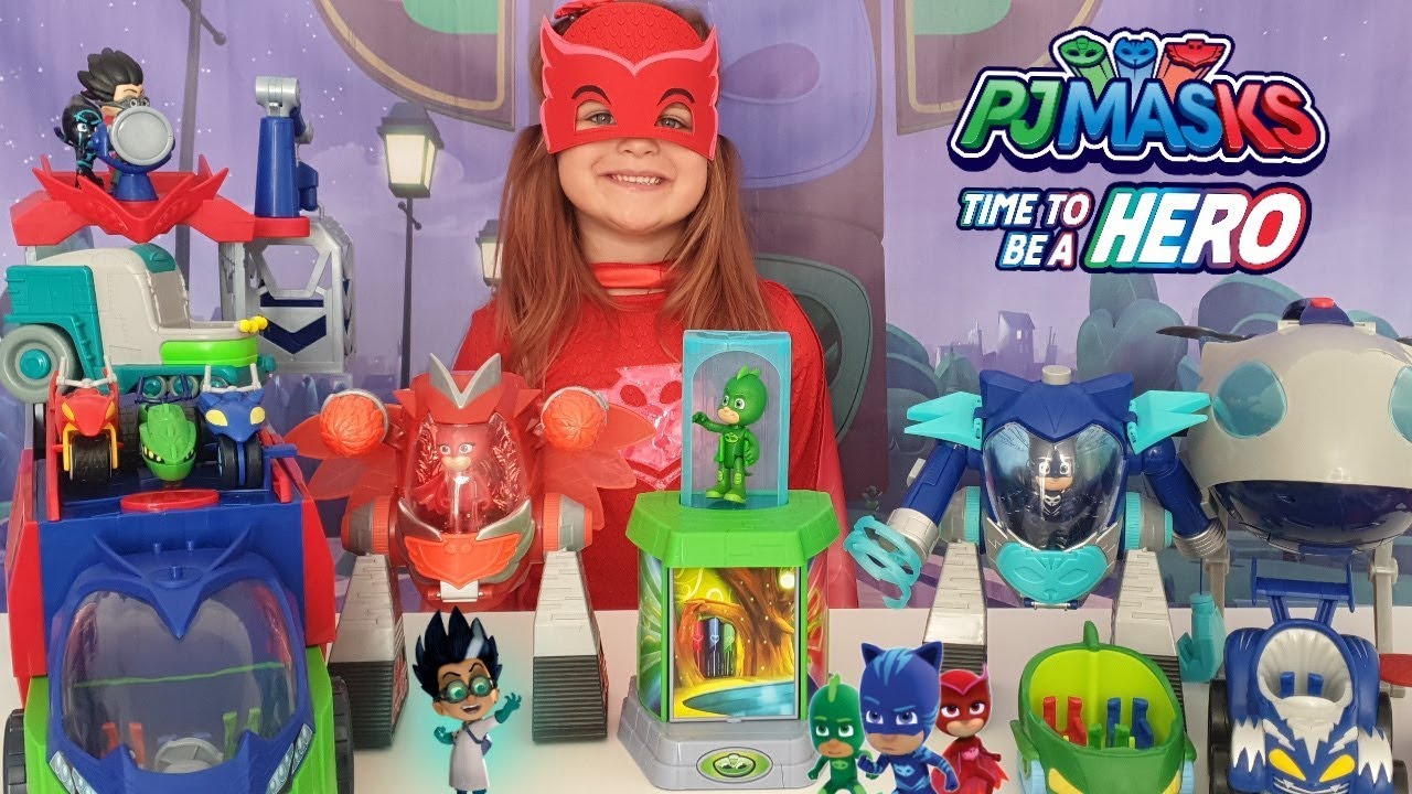 Pj Masks Transforming Figure Set And Turbo Movers Roleplay! # AD - YouTube