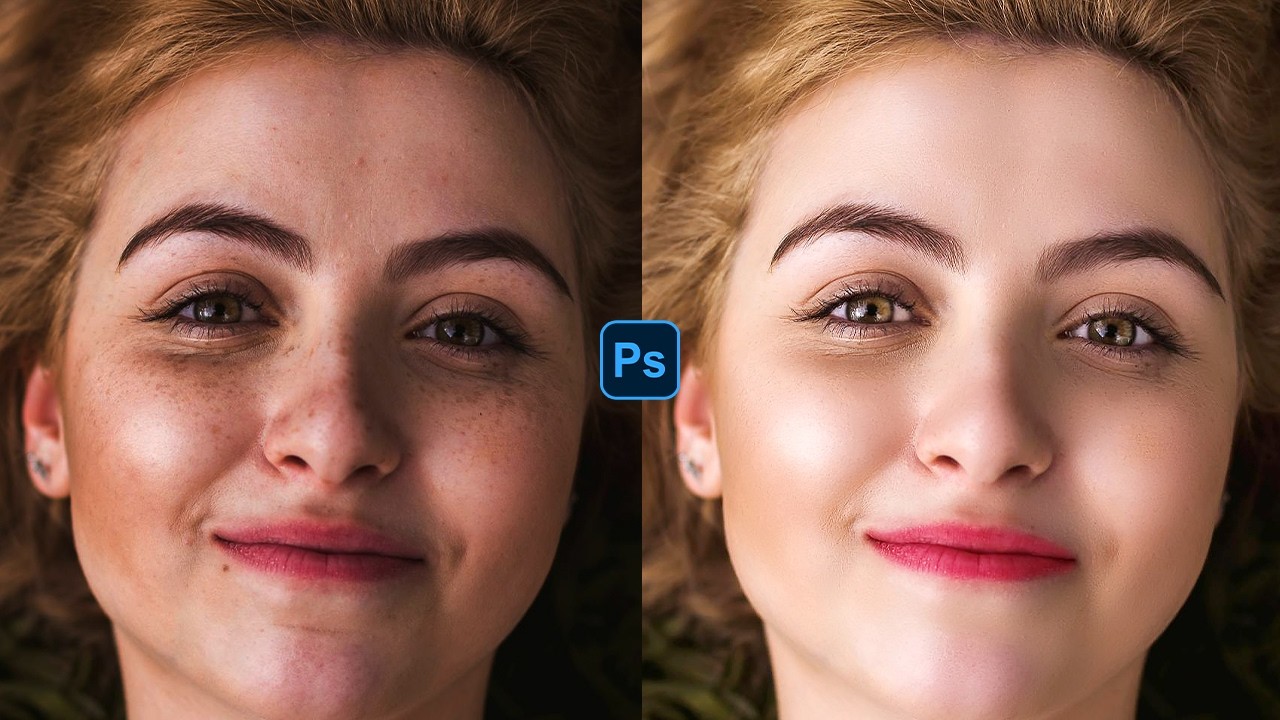 Skin Retouching 2024 - Best Photoshop Tutorial | Face Retouching by AP ...