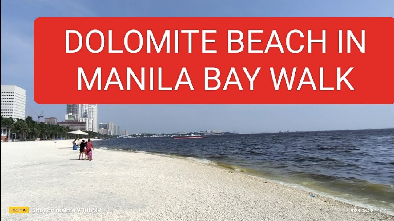 DOLOMITE BEACH in Manila baywalk - YouTube