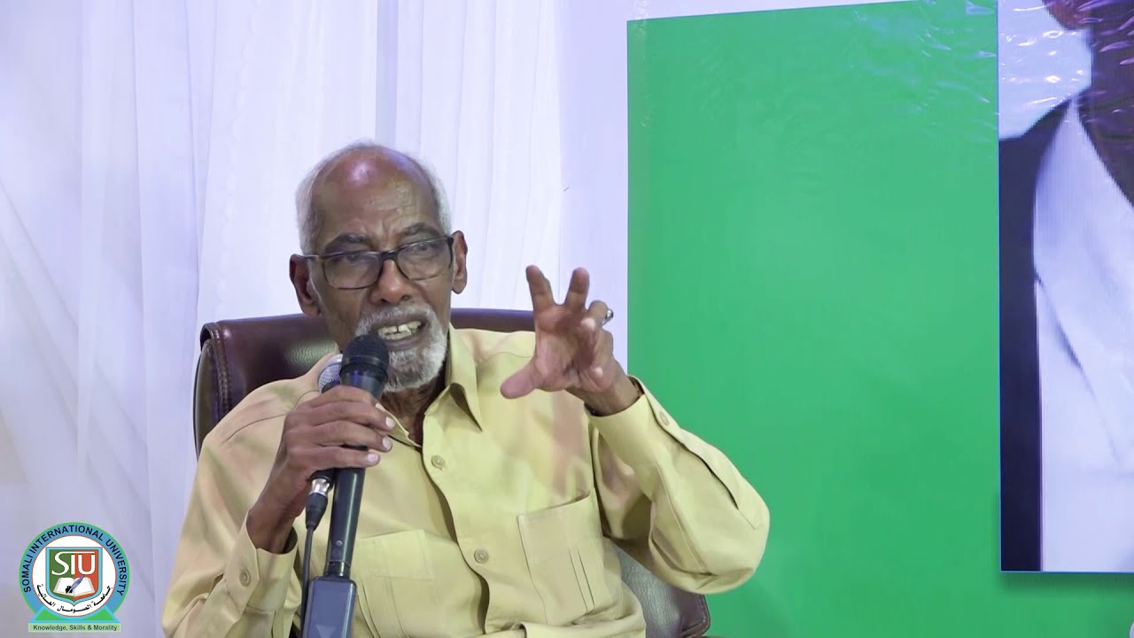 SIU FORUM 2020 THEME SOMALI STATE BUILDING CHALLENGES PROF: JAWAARI ...