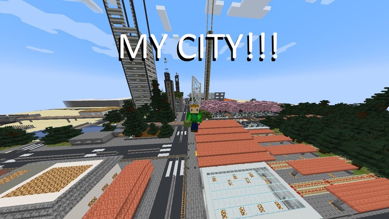 My Minecraft City - YouTube