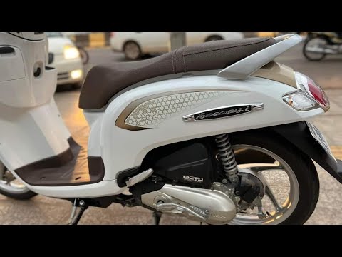 Honda Scoopy 2020 White & Black - YouTube