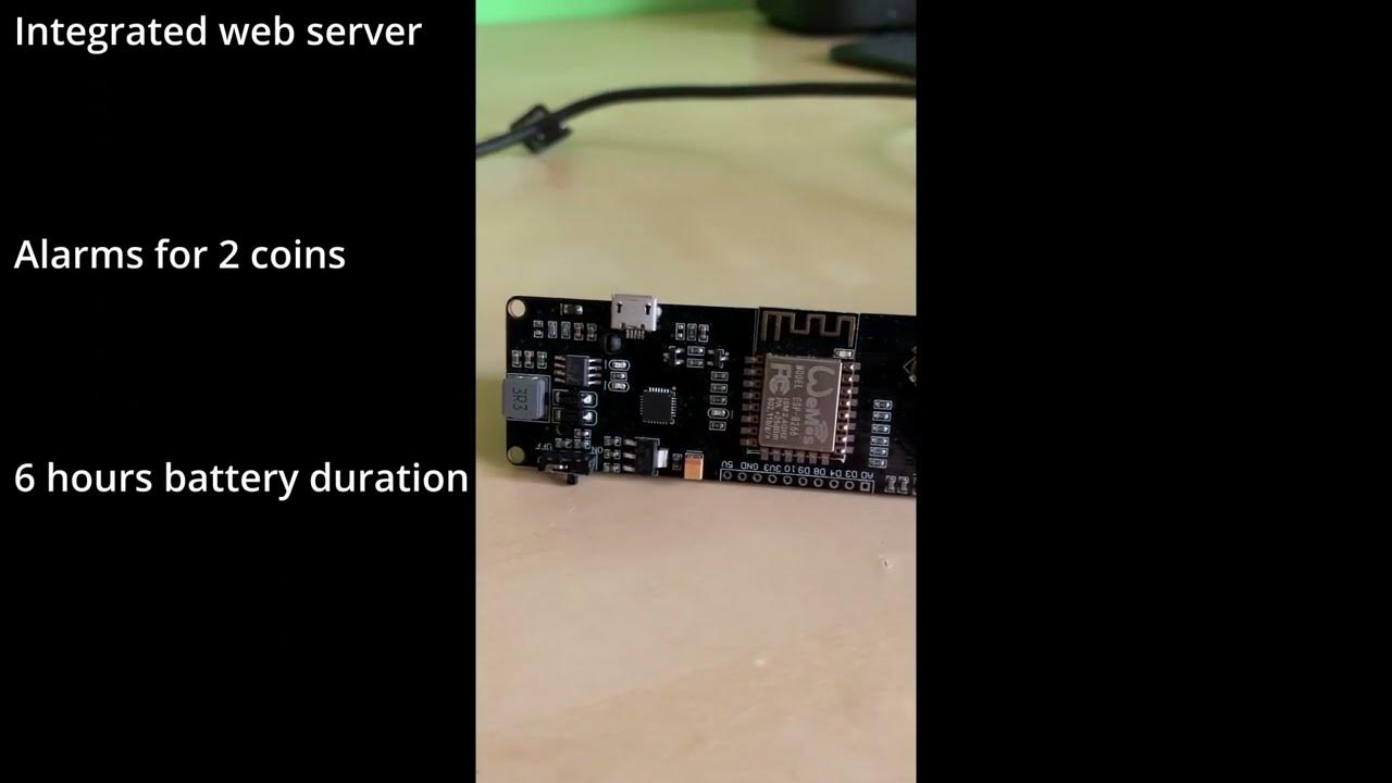 ESP8266 Bitcoin Ticker - YouTube