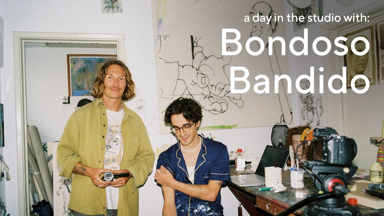 A day in the studio with: Bondoso Bandido aka Henrique Hermes - YouTube